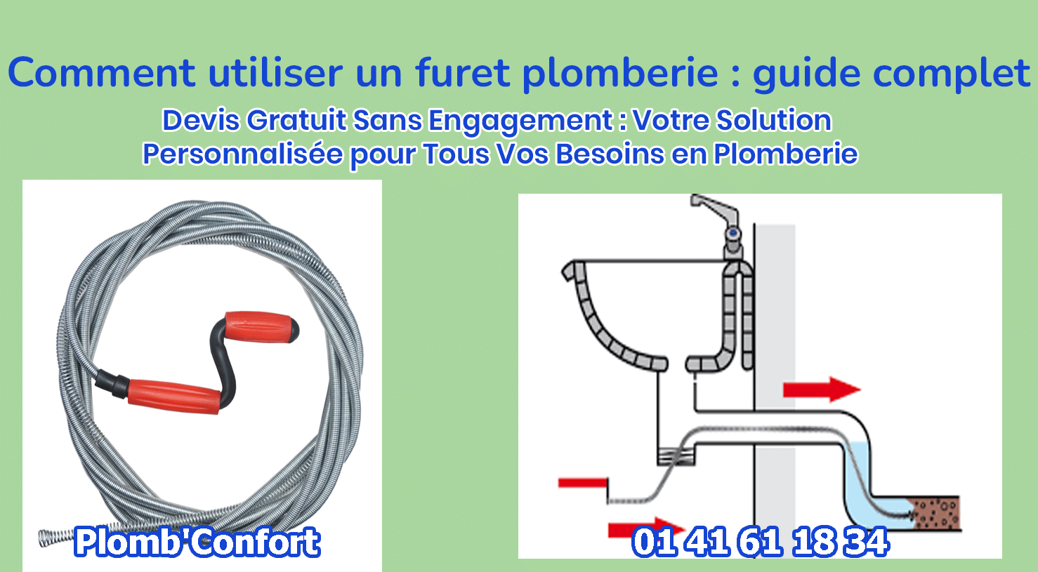 Comment utiliser un furet plomberie : guide complet – PlombConfort